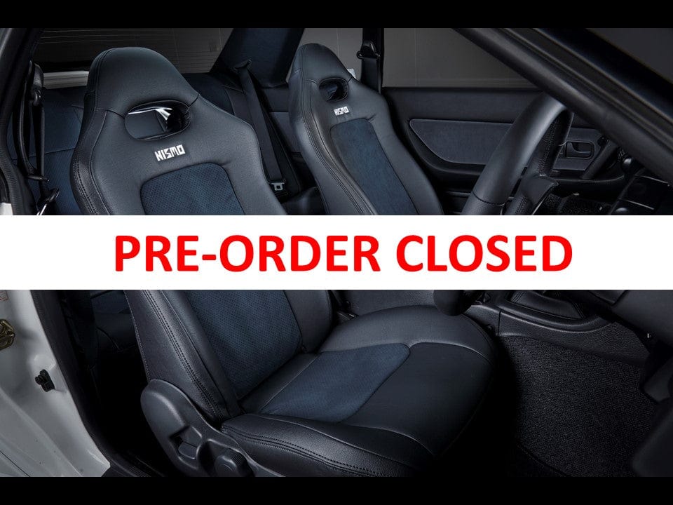 NISMO 40th Seat Cover Set (R32) – NISMO OMORI FACTORY ONLINE